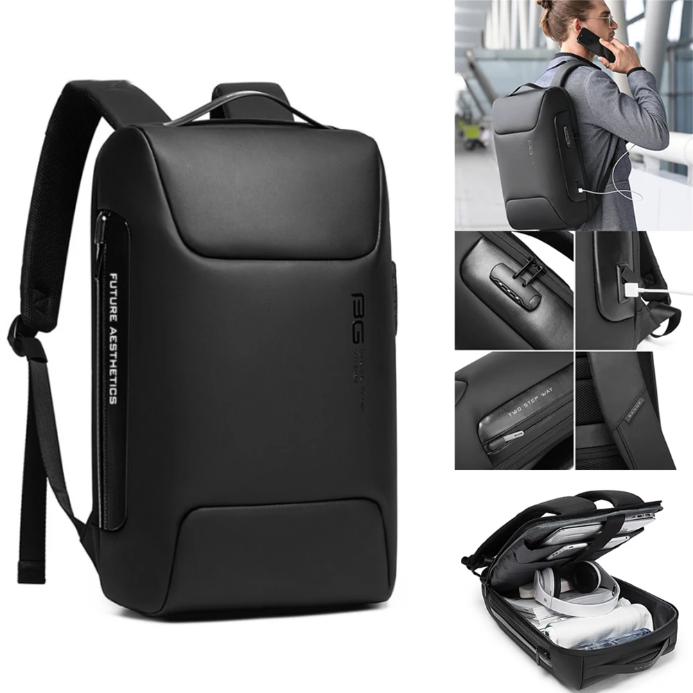 BANGE-New-Backpack-Aesthetic-Design-Business-Backpack-Men-Anti-theft ...