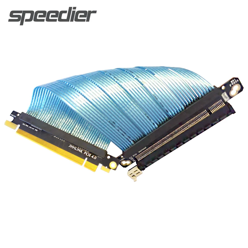 New-Real-PCI-Express-4-0-x16-Riser-Cable-PCIE-Gen4-Flat-Mount-GPU ...
