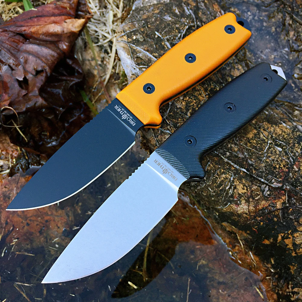 Minghong-Brother-F016-Fixed-Blade-Bushcraft-Knife-Full-tang-Hunting ...