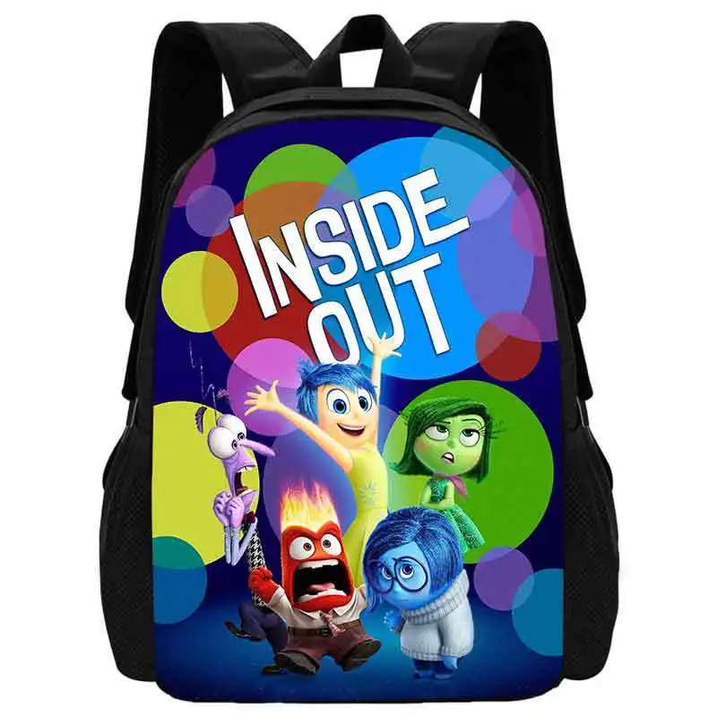 Mochila de dibujos animados de Disney Inside Out 2 de MINISO, bolso de ...