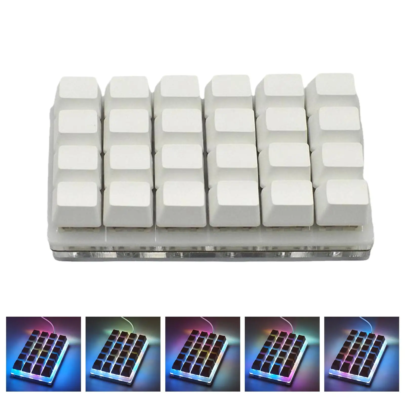 Mini-USB-Custom-Mechanical-Keyboard-24-Keys-Gaming-Keyboard-Sayo-Device ...