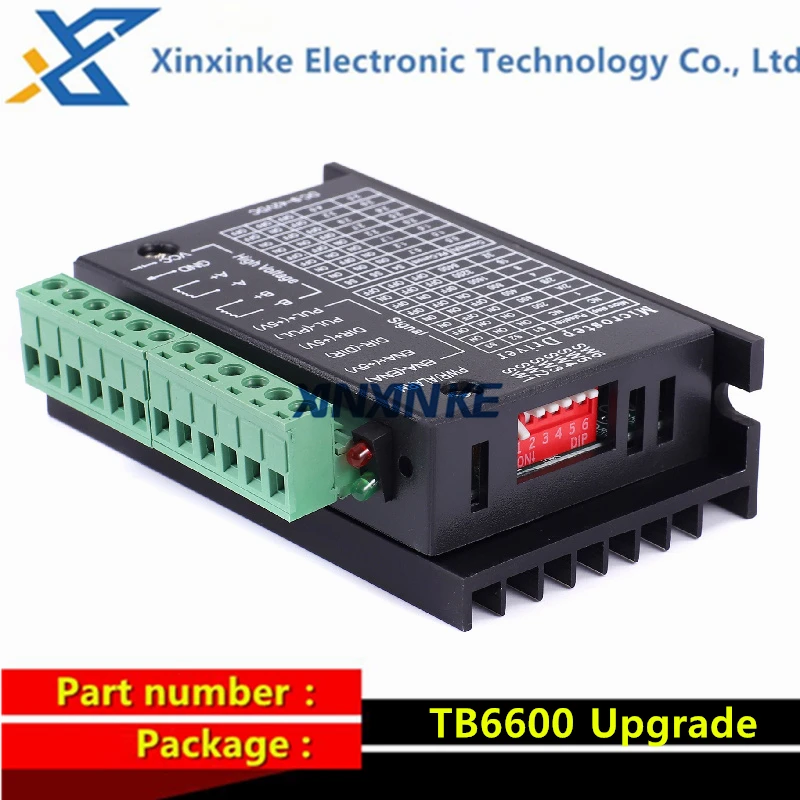 TB6600 Upgrade 32 Subdivision 42/57/86 Stepper Motor Driver 4.0A 42VDC ...