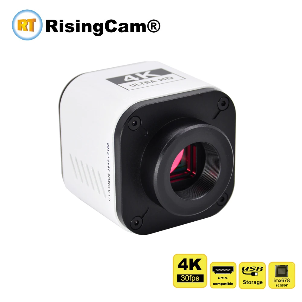 RISINGCAM-Cam-ra-de-microscope-industriel-num-rique-4K-UHD-30fps-int-gr ...