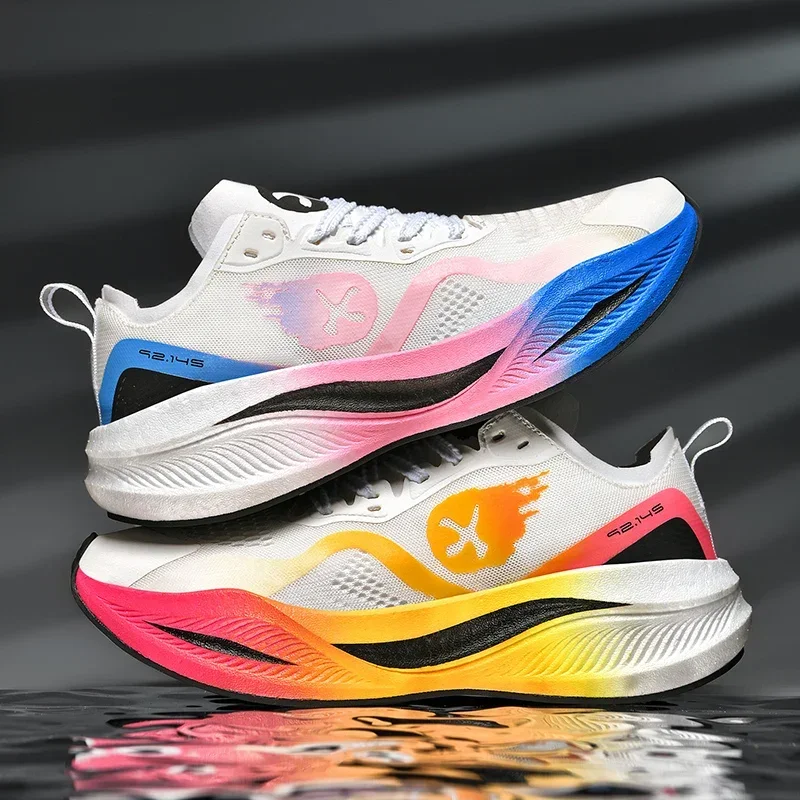Top Quality Marathon Running Shoes for Men New Cool Women Outside Road ...