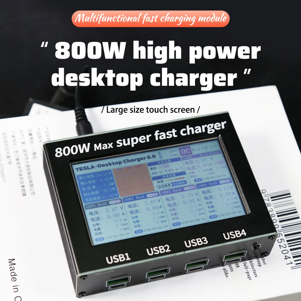 Desktop Charger Full Protocol | Multi-channel Charger | Sw3518 - 800w ...