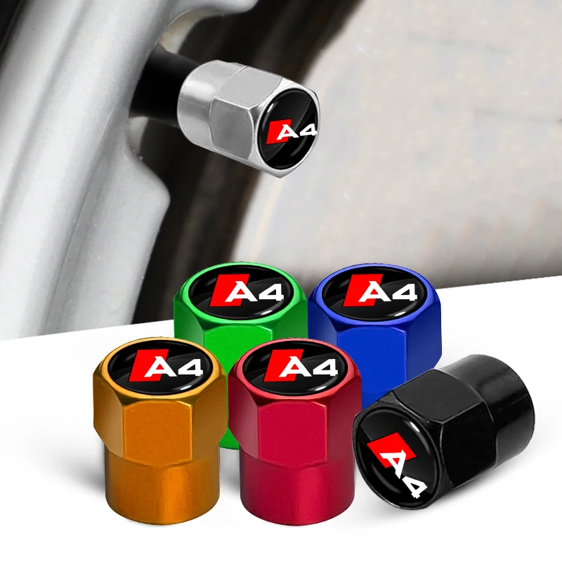 4pcs-Car-Wheel-Tire-Valve-Core-Cap-Car-Logo-Styling-Accessories-For ...