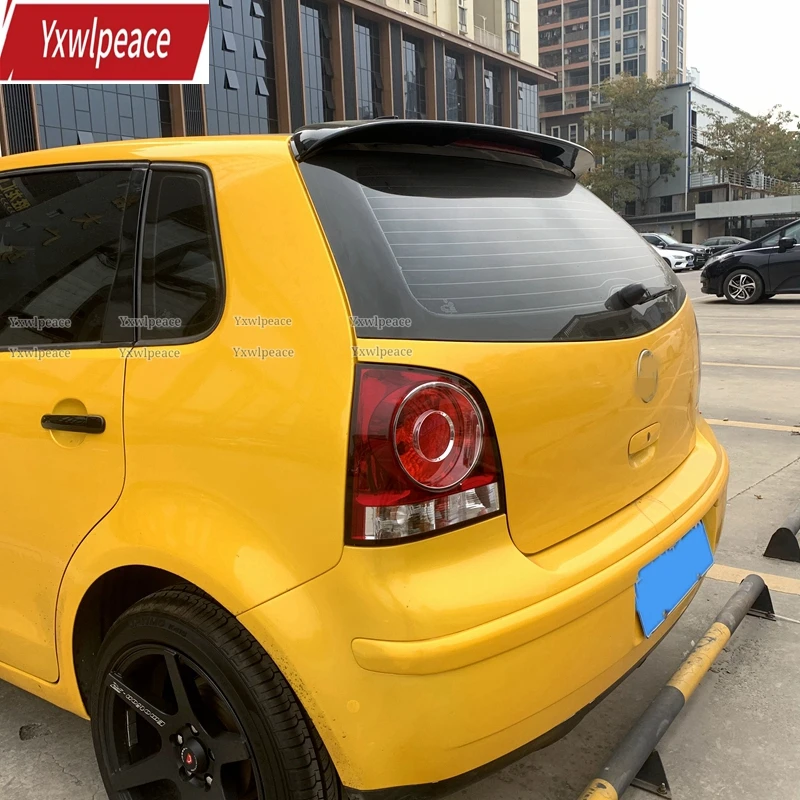 For Volkswagen Polo 2005 2006 2007 2008 2009 Roof Spoiler ABS Material ...