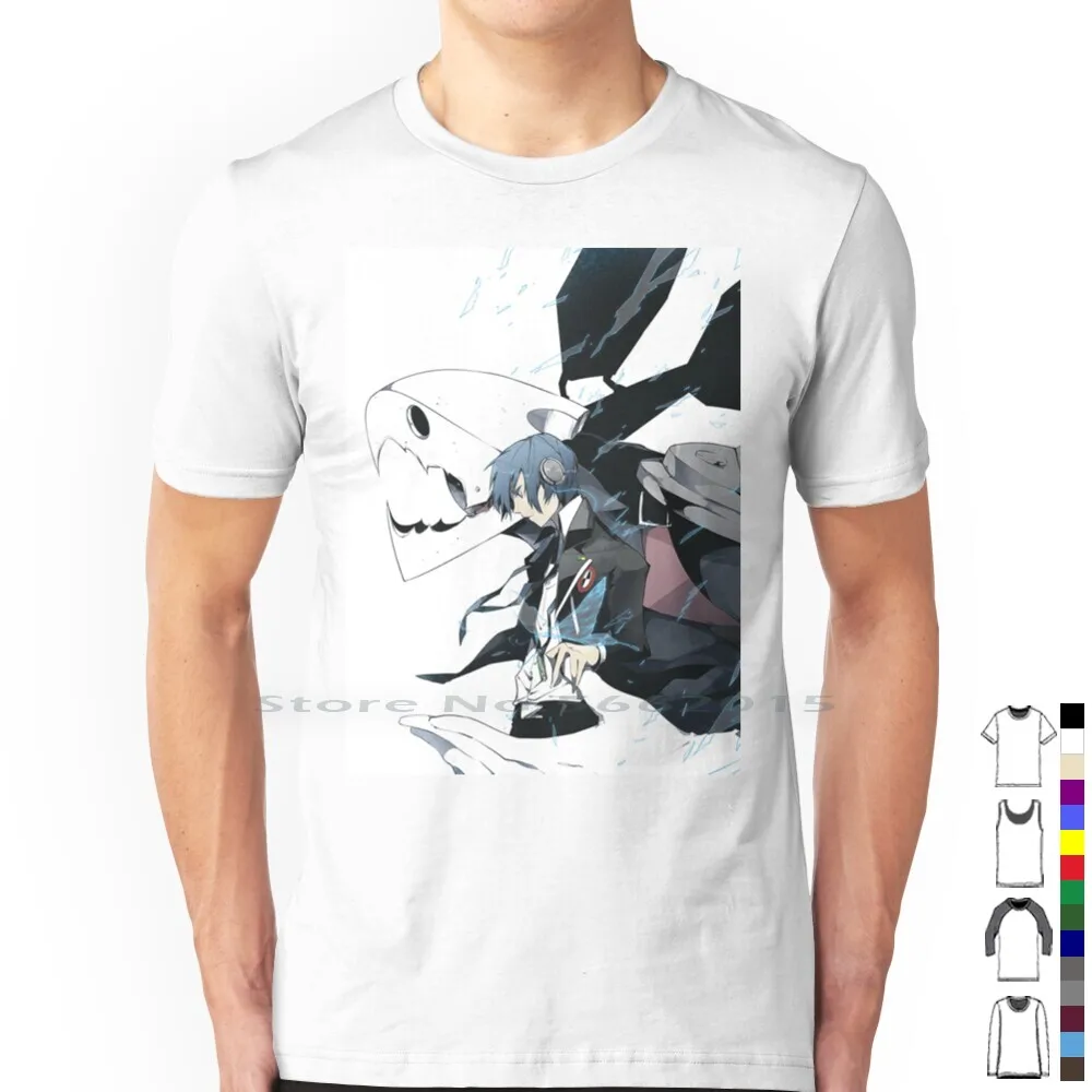 Persona-3-Protagonista-T-Shirt-100-Algod-o-Persona-3-P4-P5-Persona-4 ...