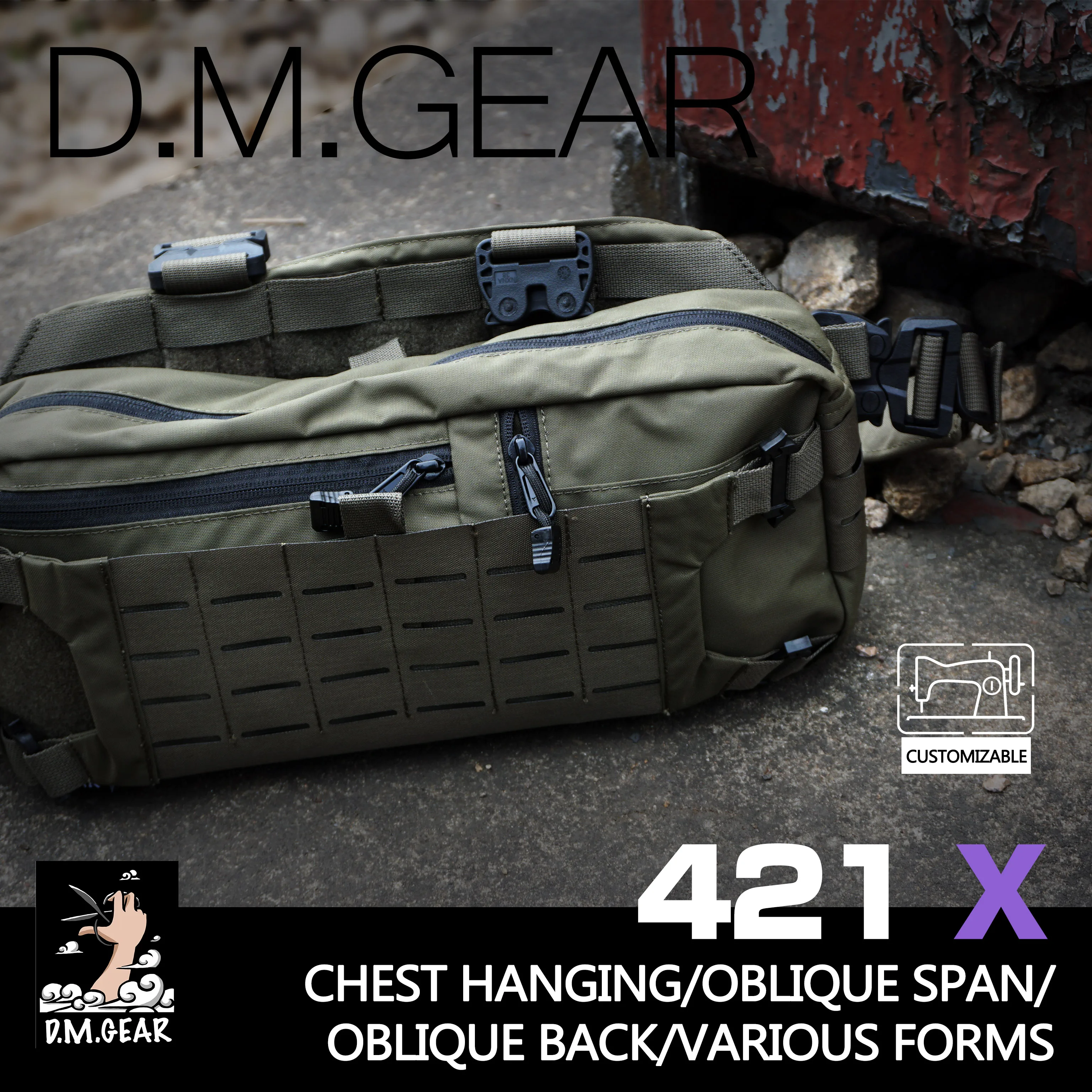 DMGear-421X-Multifunctional-Nylon-Outdoor-Satchel-Tactical-Chest ...