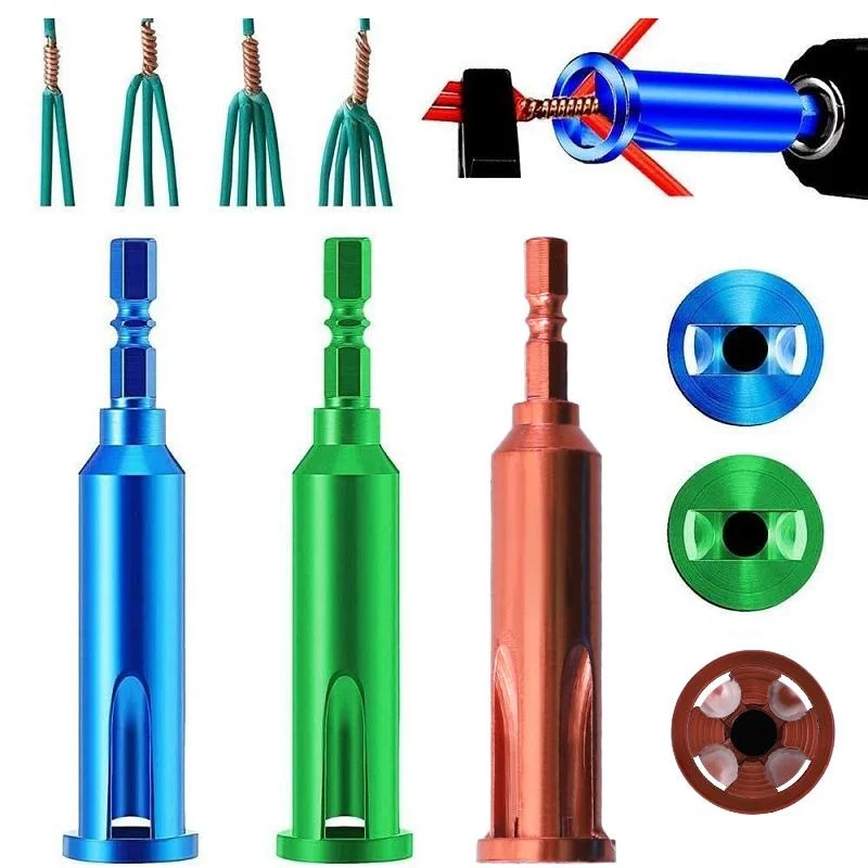 1Pc Wire Stripper Tool 2.5/4 Square Electrical Cable Stripper with 2-5 ...