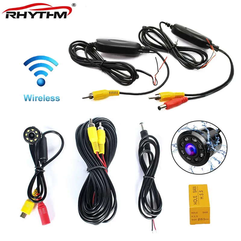 Universal 2017 New Waterproof Hd Ccd 8led Night Vision Car Rear View ...