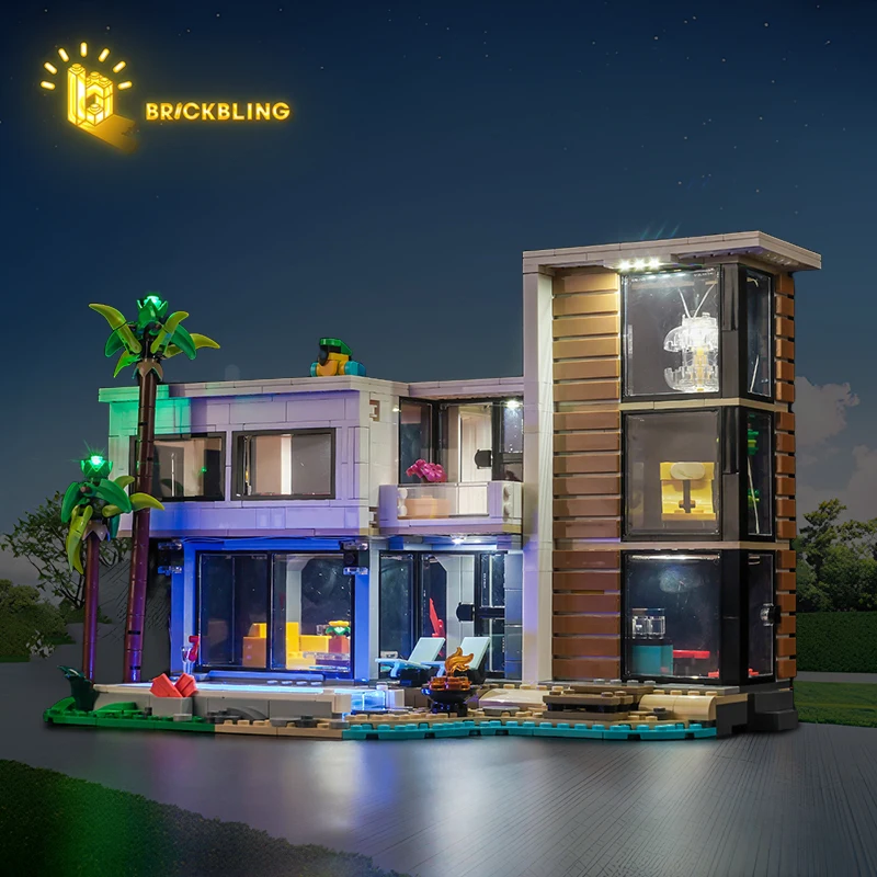 Brick-Bling-LED-light-model-31153-is-suitable-for-Modern-House-building ...
