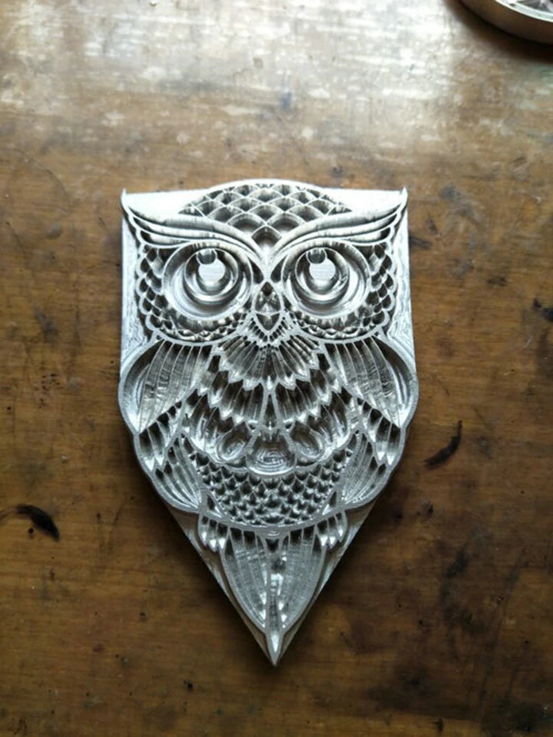 Screech Owl Carving Pattern