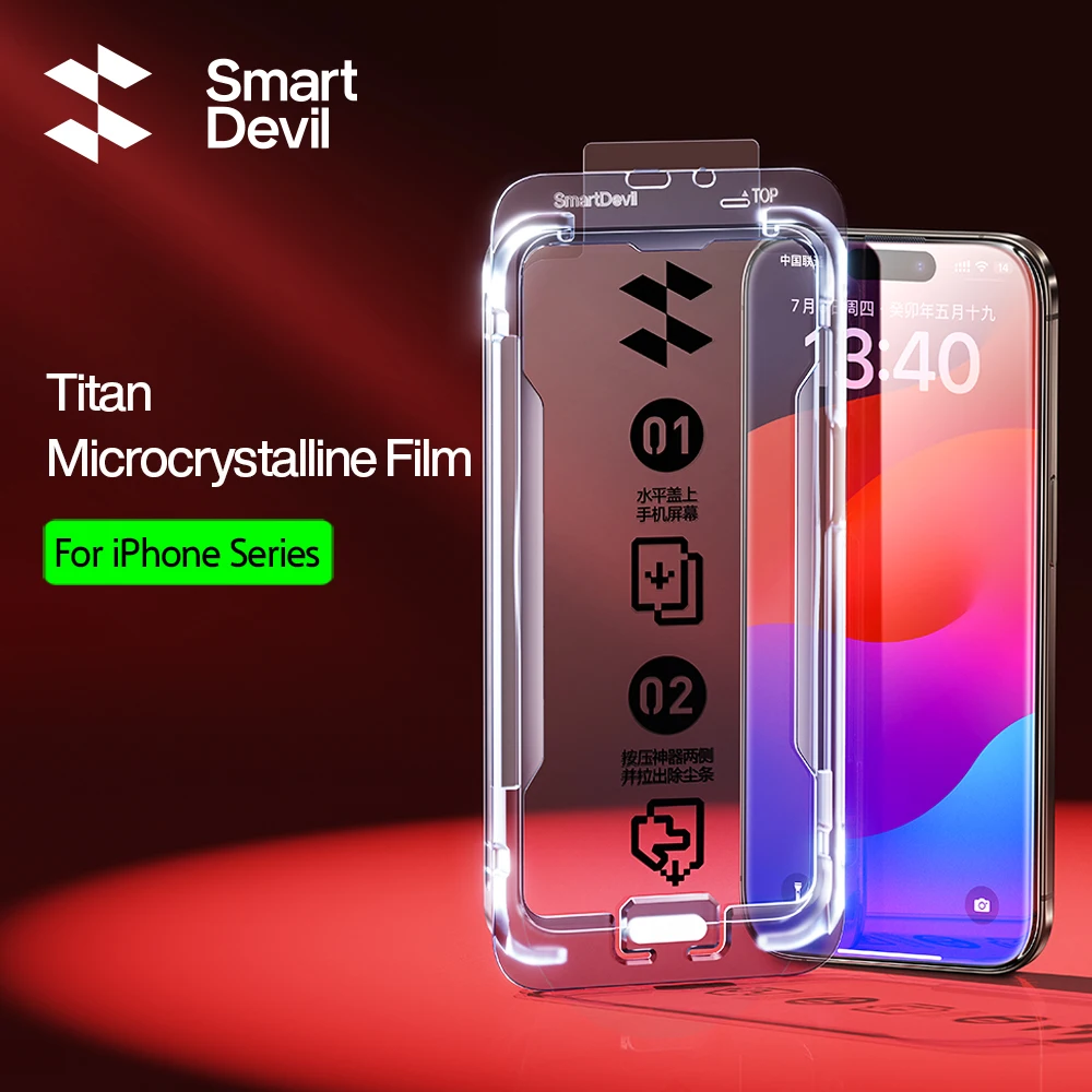 SmartDevil-Dust-Free-Cabin-Screen-Protector-For-iPhone-Full-Screen ...