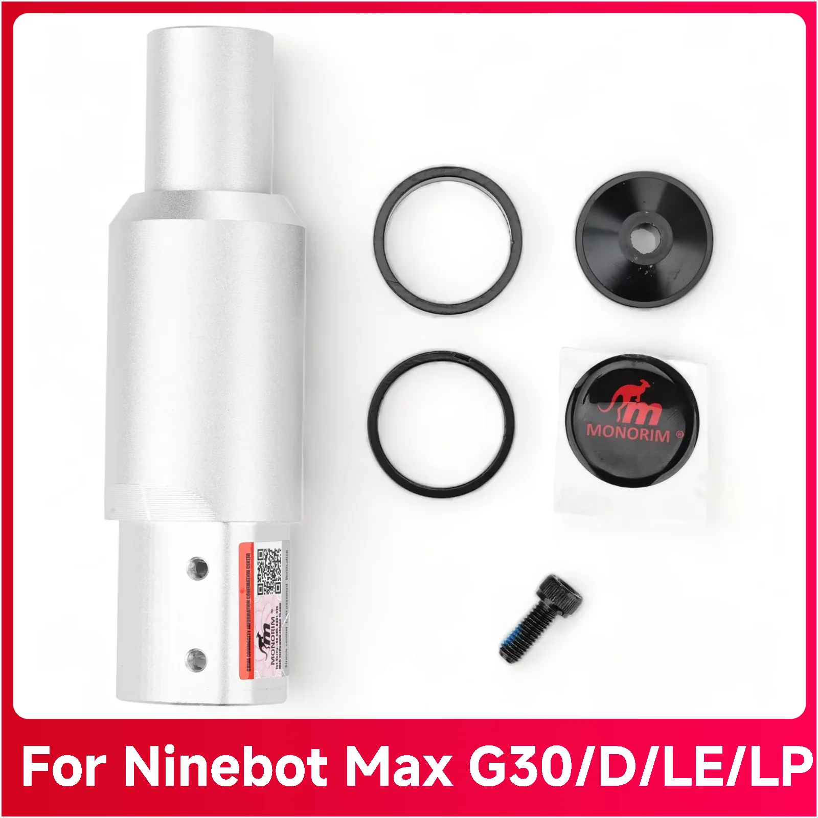 Monorim EB-V2 Handlebar Clamp For Ninebot Max G30 G30D G30LE G30LP ...