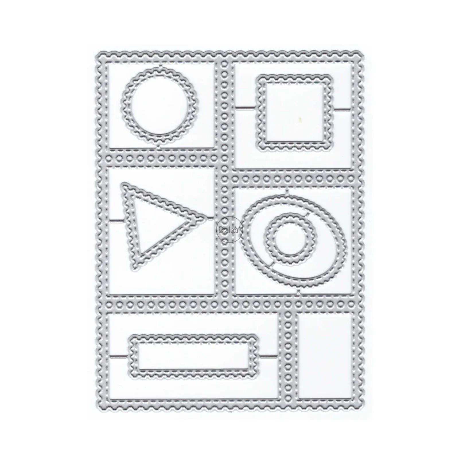 DzIxY Geometric Lace Metal Cutting Dies for Card Making Paper Embossing ...