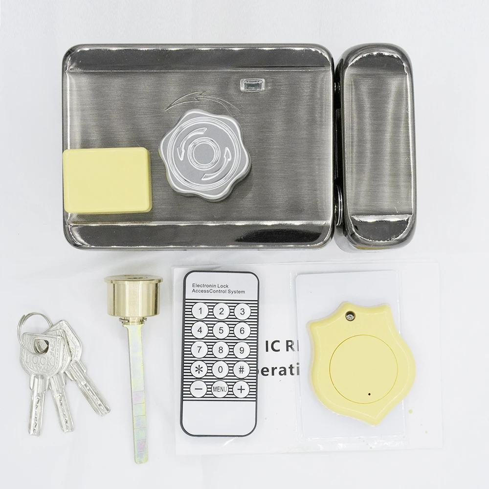 13-56Mhz-IC-Electronic-Lock-AA-Battery-Powered-Access-Control-Lock ...