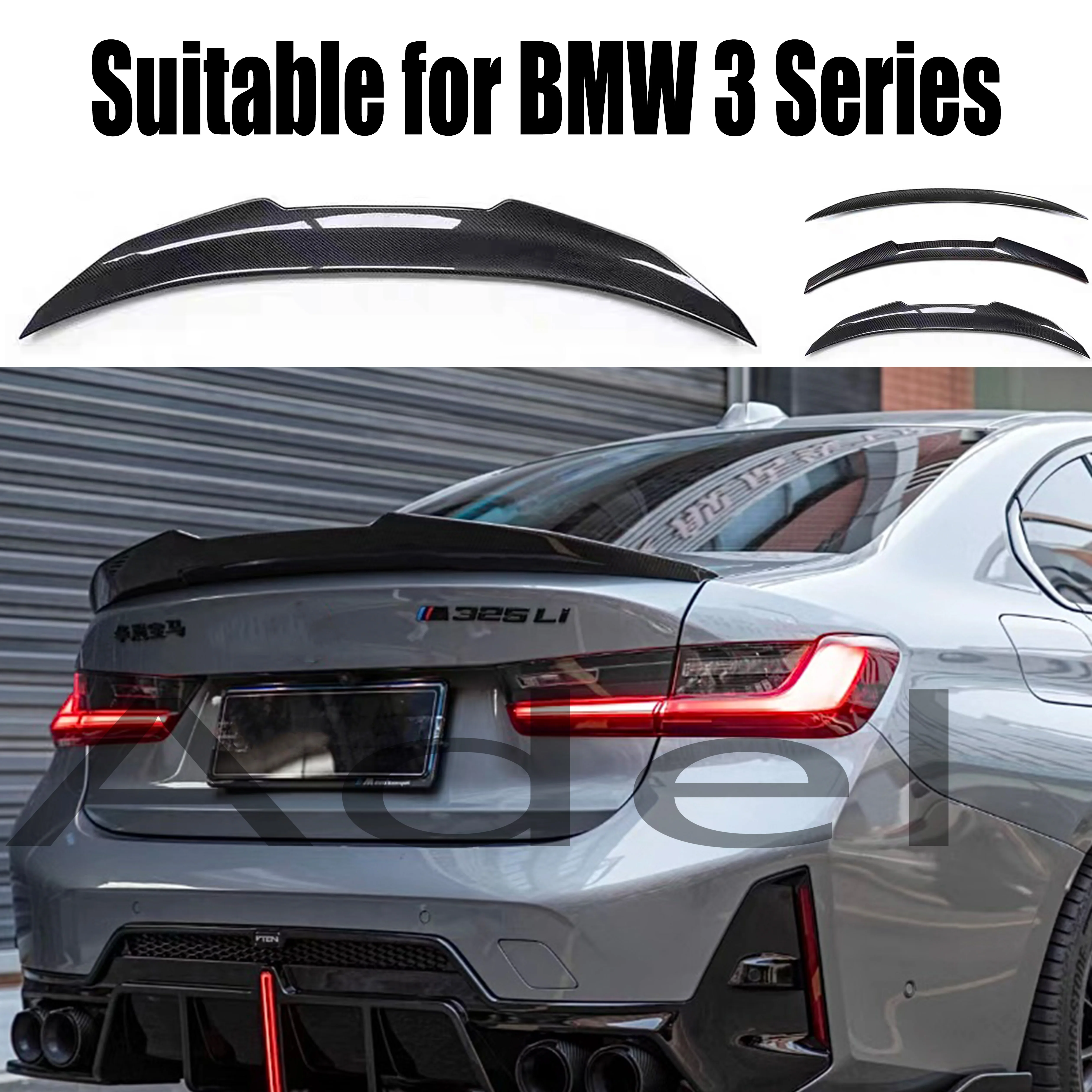 For-BMW-G20-2019-2020-320i-320D-NEW-3-Series-ABS-Exterior-Rear-Spoiler ...