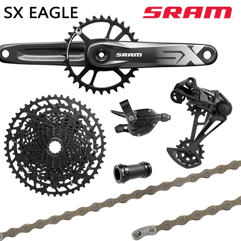 Sram Sx Eagle 1x12 12 Speed Mtb Groupset Kit Dub Trigger Shifter Rear ...