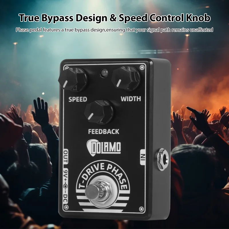 Dolamo-T-Drive-Phase-Guitar-Effects-Pedal-Width-Feedback-Speed-6-35mm ...