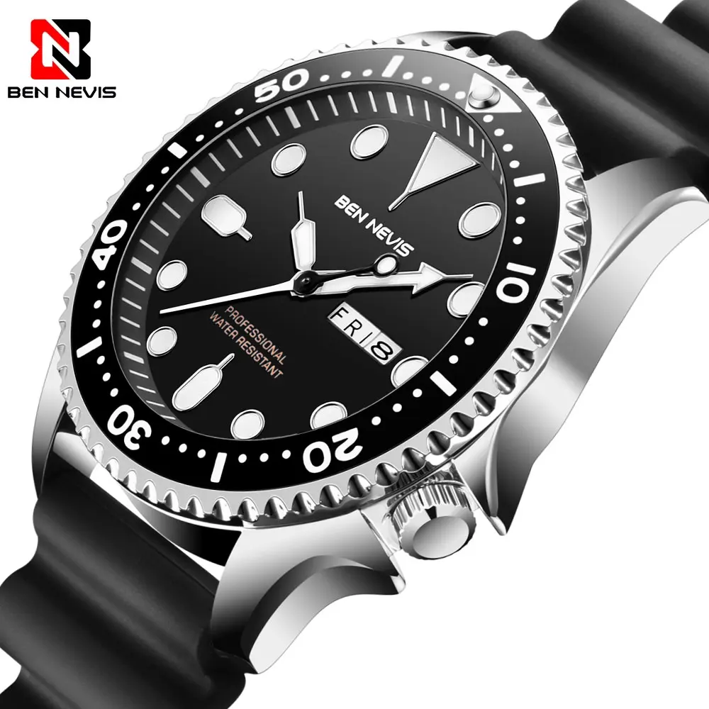 Ben Nevis Top Brand Luxury Men's Watches Quartz Watch With Date ...