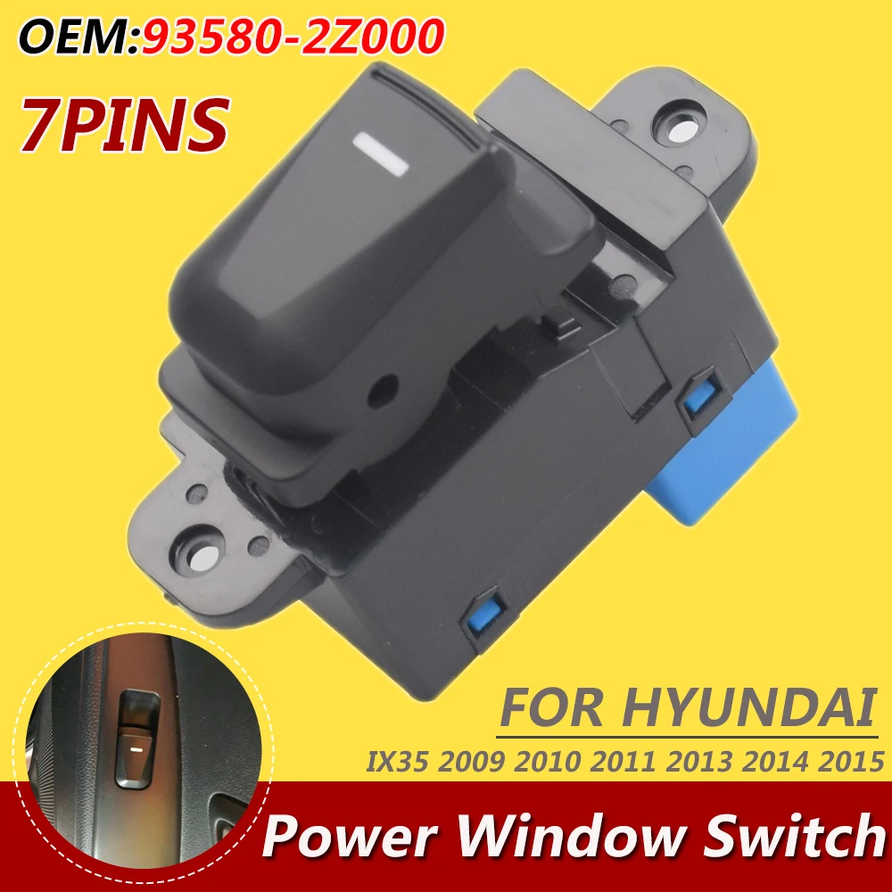 for-Hyundai-IX35-Passenger-side-electric-Power-Window-Lifter-regulator ...