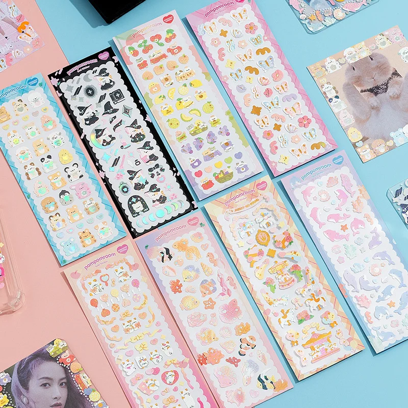 Cute Korean Stickers | Cute Kpop Stickers | Korean Stationery | Set ...