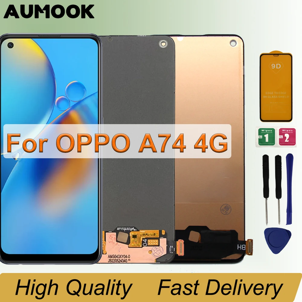 6-43-Original-Display-For-OPPO-A74-4G-CPH2219-LCD-Touch-Screen-Digitizer-Assembly-Replacement ...