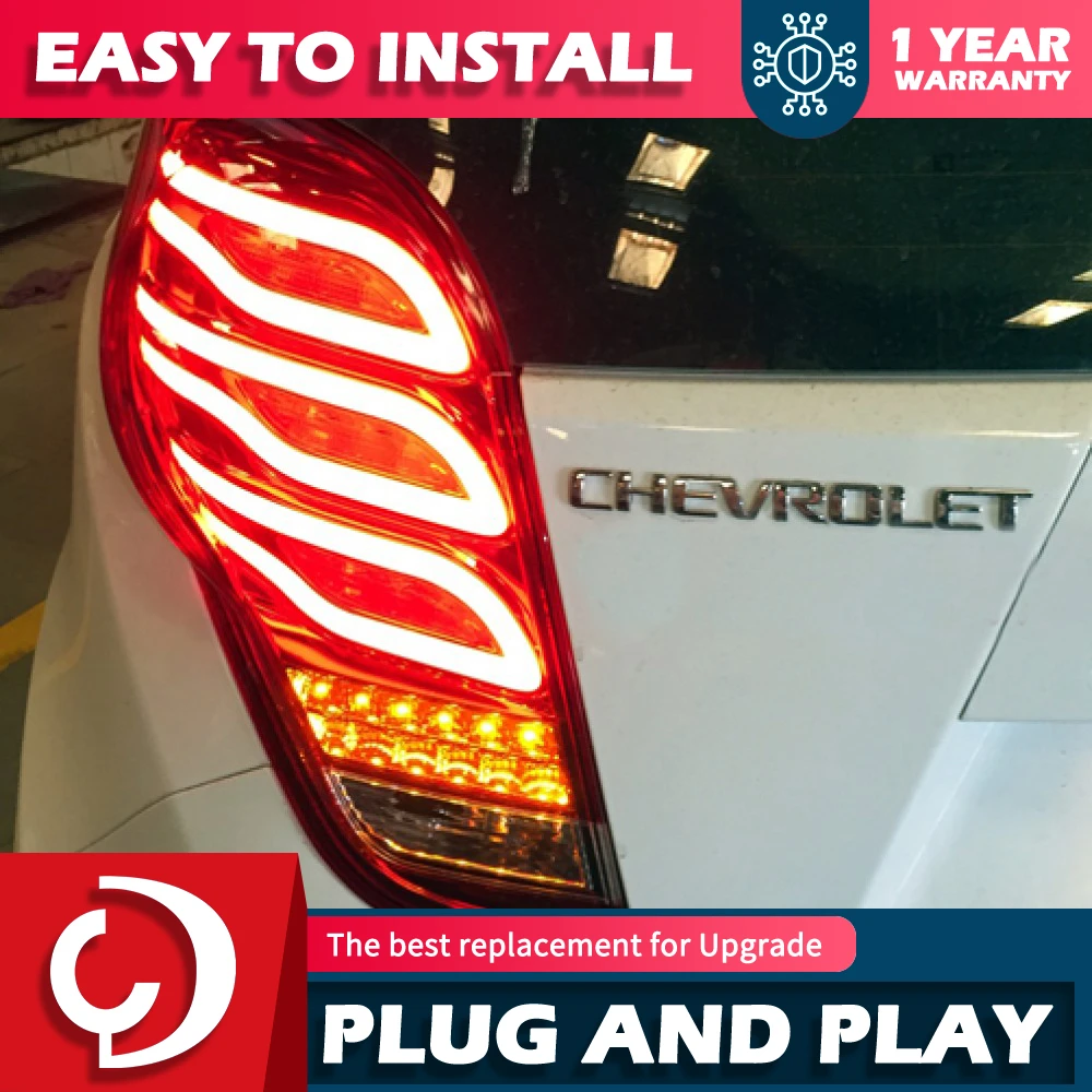 2 PCSCar Styling for Chevrolet Spark Tail Lights 2012 2018 New Spark ...