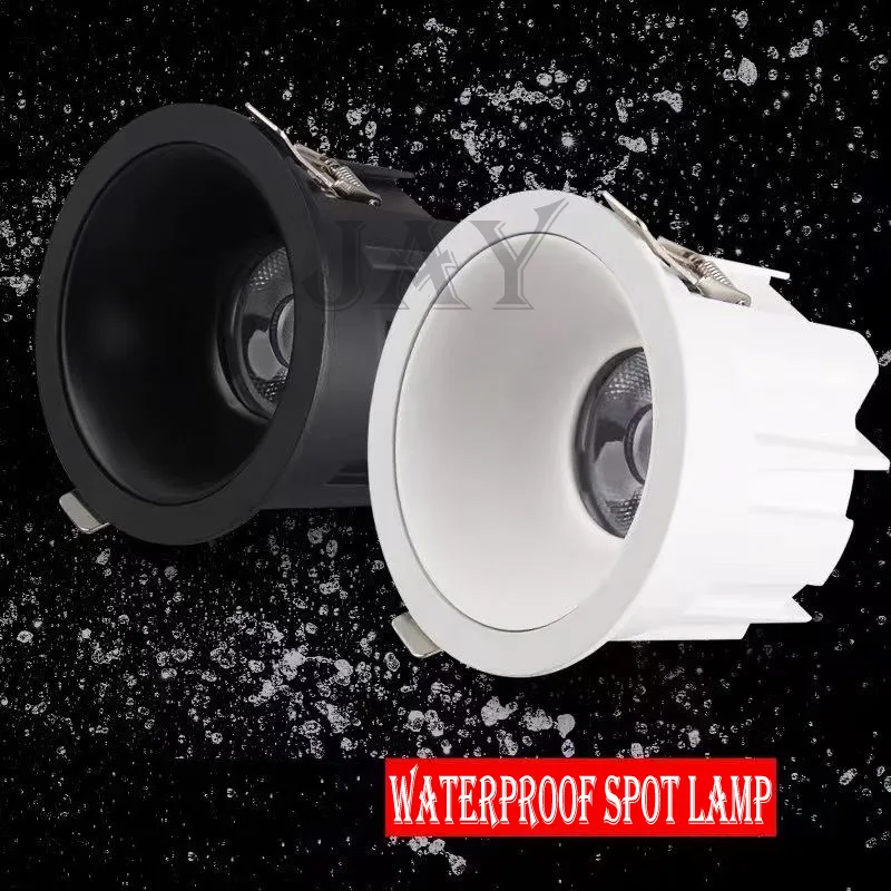 High quality IP65 water and fog proof LED spotlights embedded COB ...