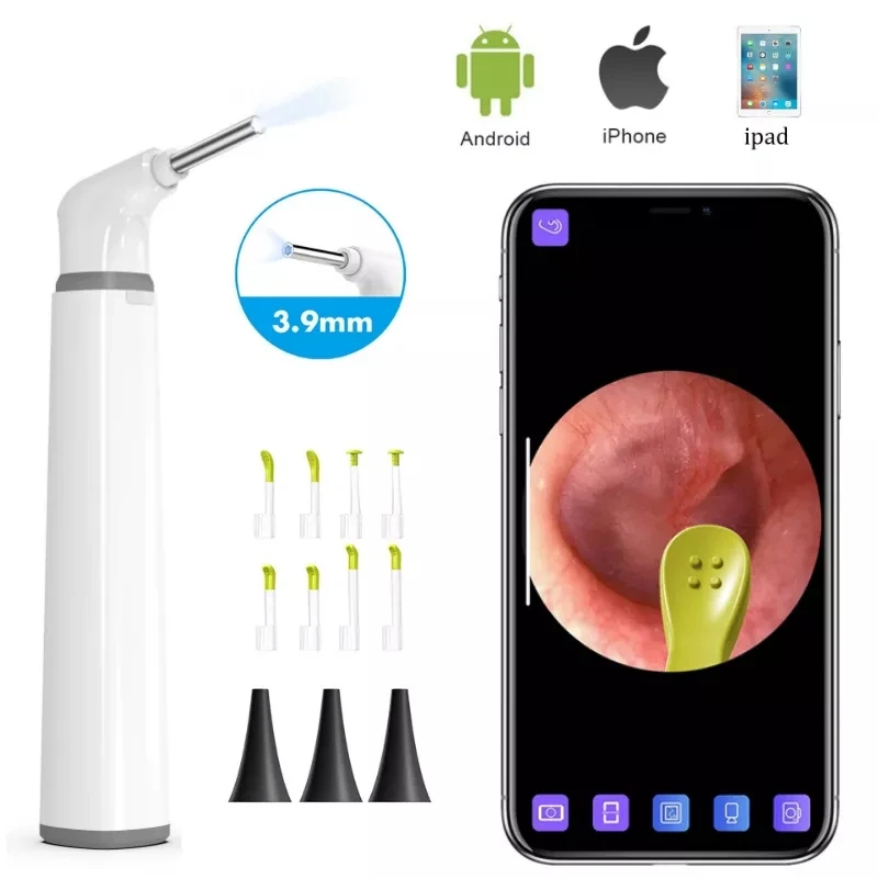 3-9mm-Wireless-Otoscope-Ear-Nose-Endoscope-Camera-Set-720P-HD-WiFi ...