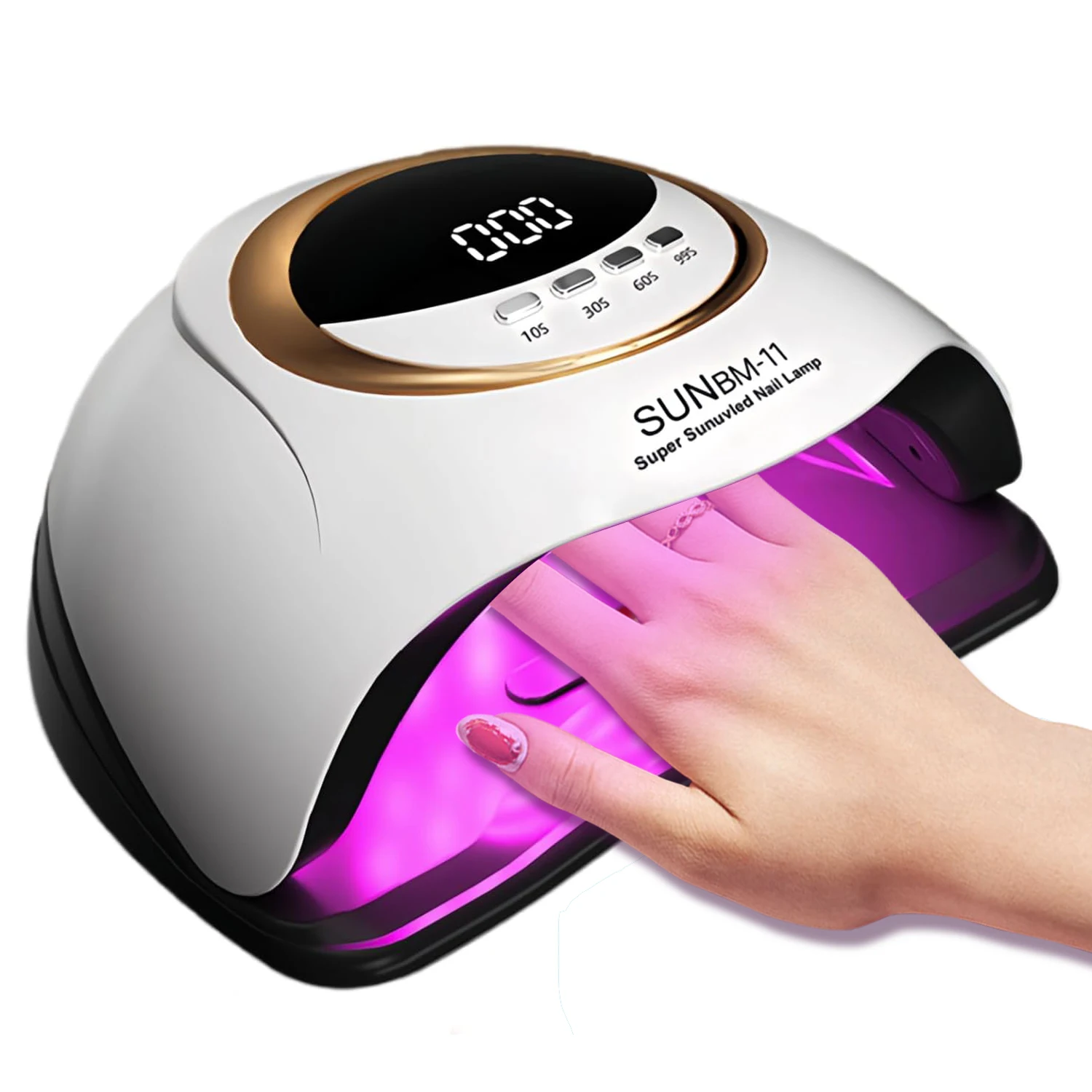 Lampe-ongles-LED-UV-professionnelle-s-chage-rapide-du-vernis-gel-N64 ...