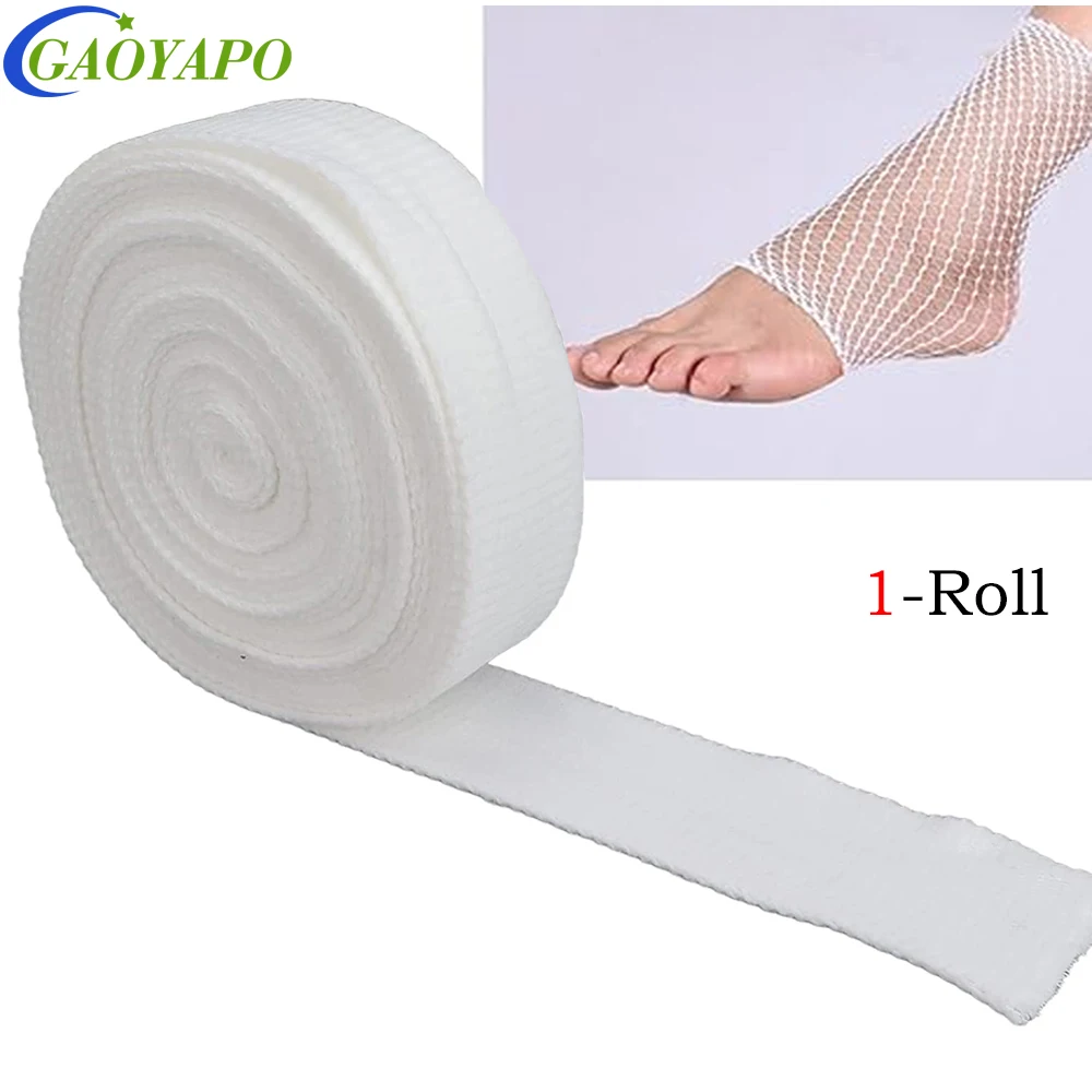 1-Roll-Elastic-Net-Wound-Dressing-Net-Tubular-Bandage-Mesh-Tubing ...