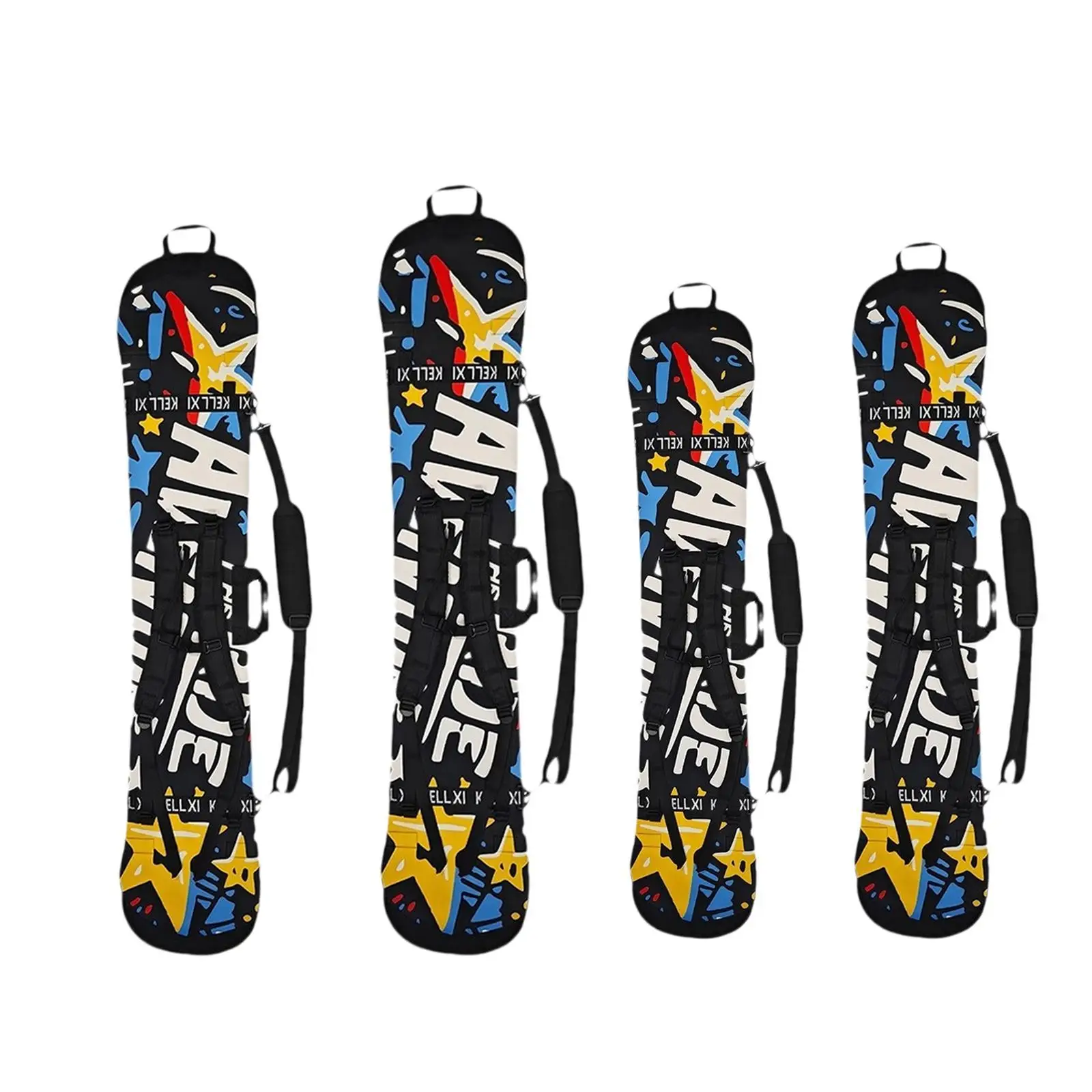 Snowboard Sleeve Bag Transport Protection Suitcase Detachable Shoulder ...