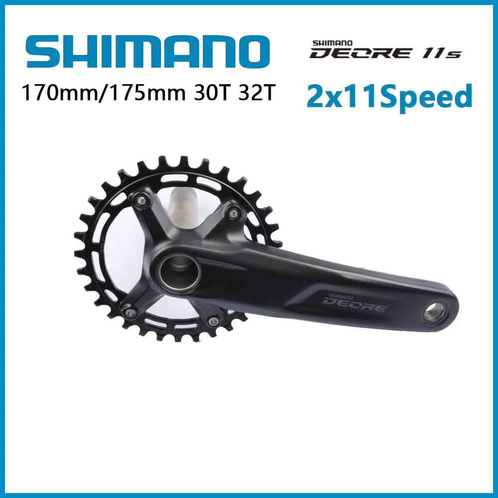 Shimano-DEORE-M5100-Crankset-170mm-175mm-30T-32T-Chainring-1x11s-FC ...