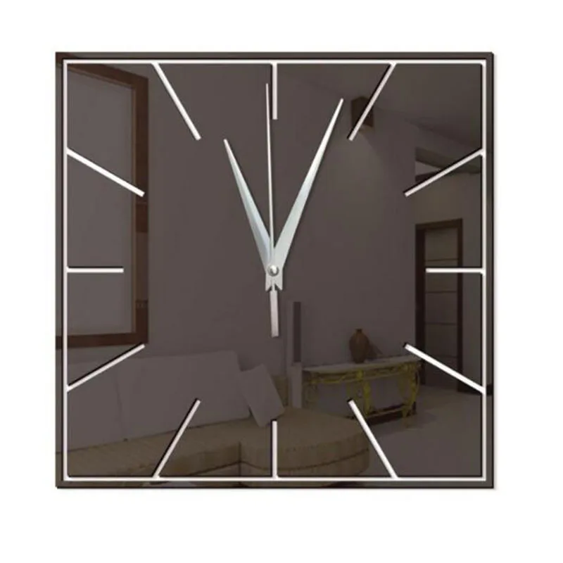 Fashion-Creative-Geometry-Square-Shape-Acrylic-Wall-Clock-Living-Room ...