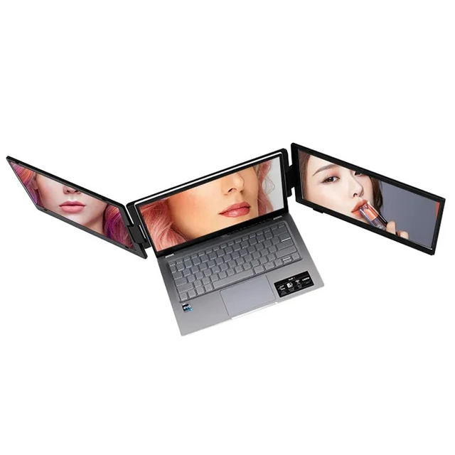 dual monitor, dual screen monitor for Laptop, 14” Dual Screen Extender ...