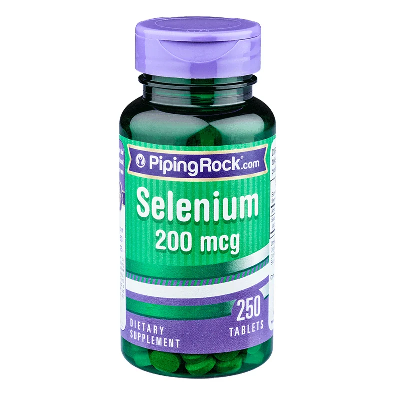 PipingRock Selenium 200 mcg 250 Tablets