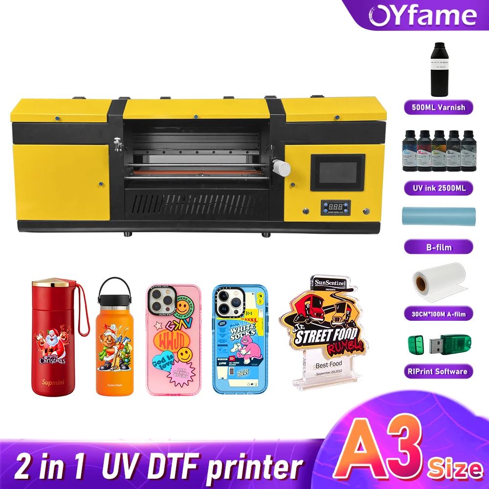 OYfame-uv-dtf-printer-2-in-1-xp600-uv-dtf-printing-machine-A3-uv-dtf ...