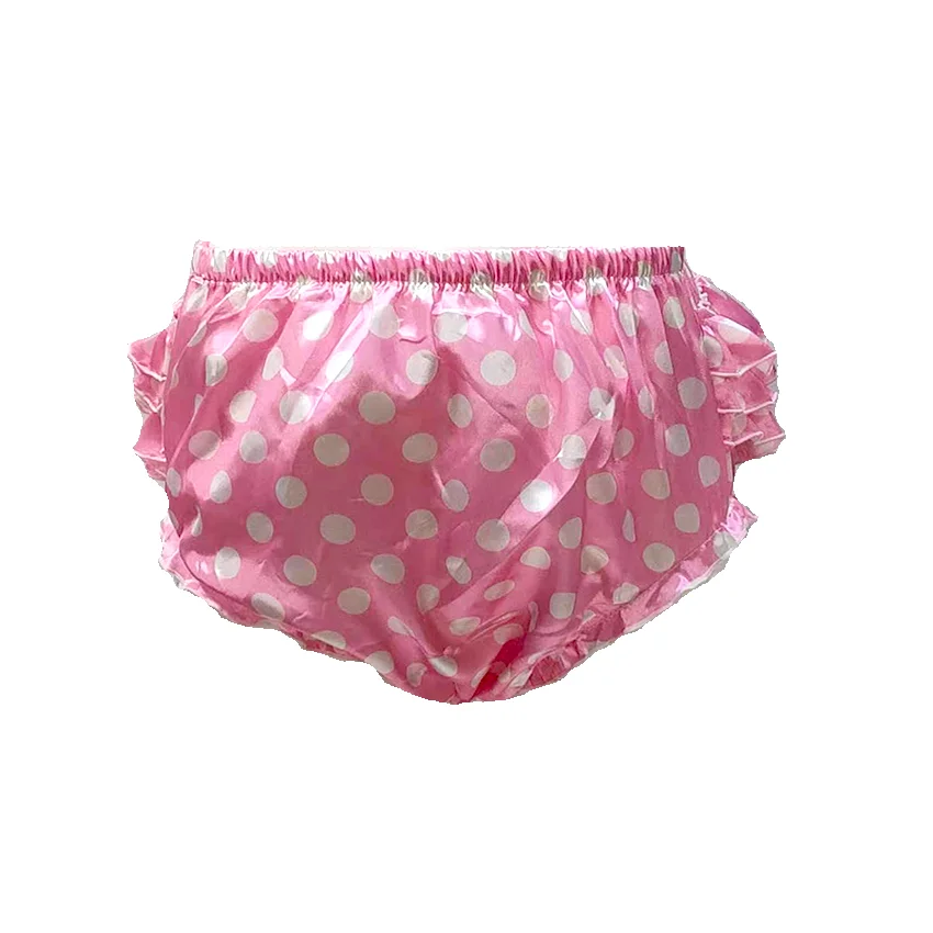 Langkee Haian ABDL PVC & Satin Ruffle Rhumba Pull on Plastic Pants ...