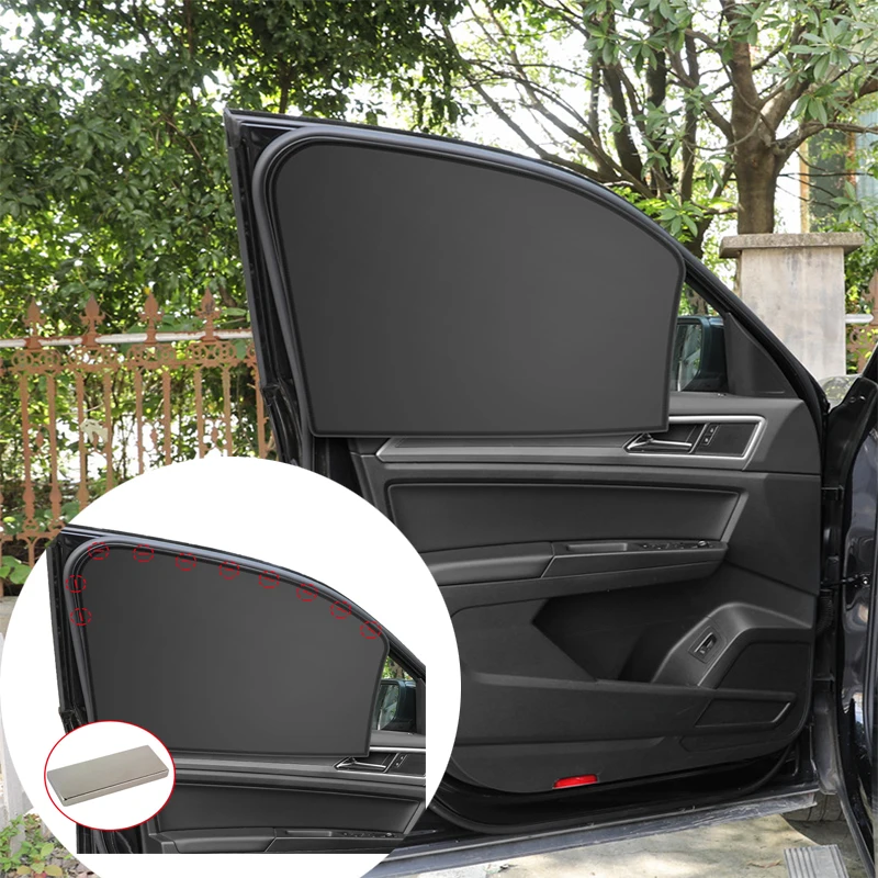 Magnetic-Car-Sunshade-UV-Protection-Car-Curtains-Sun-Shield-Cover ...