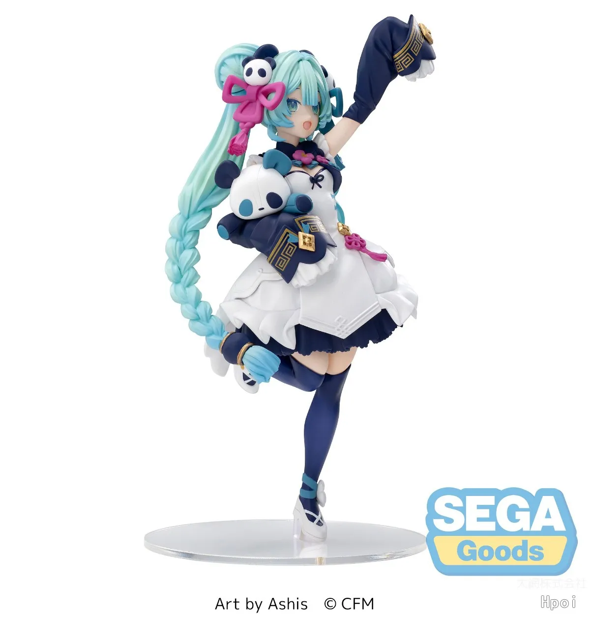 Anime-Hatsune-Miku-Action-Figure-PVC-Modelo-Panda-Estilo-Nacional-Cole ...