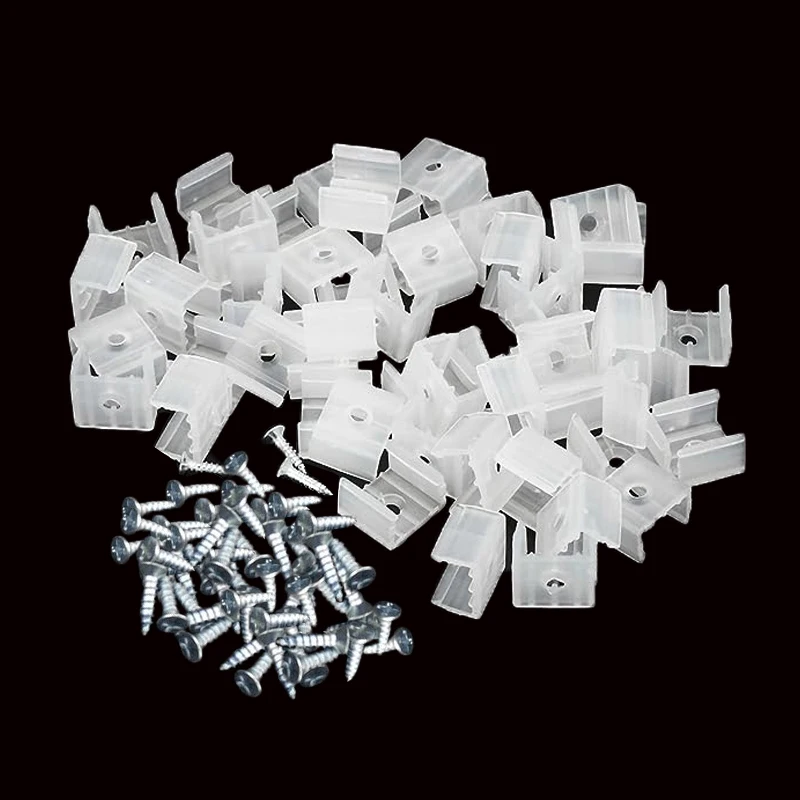 RGB-LED-Strip-Clips-2-4pin-Neon-Lights-Fixed-Bracket-for-Night-Room ...