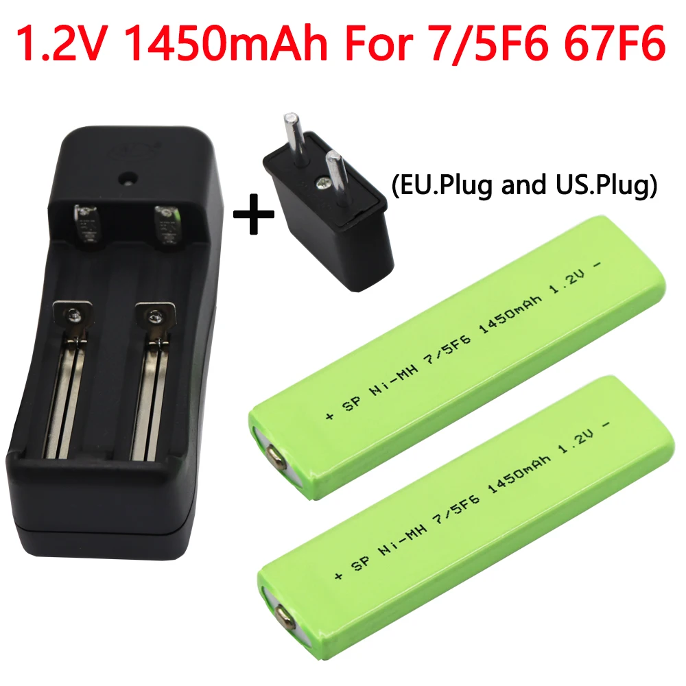 1.2V 1450mAh NIMH Battery with Charger For Sony Walkman MD CD Cassette ...