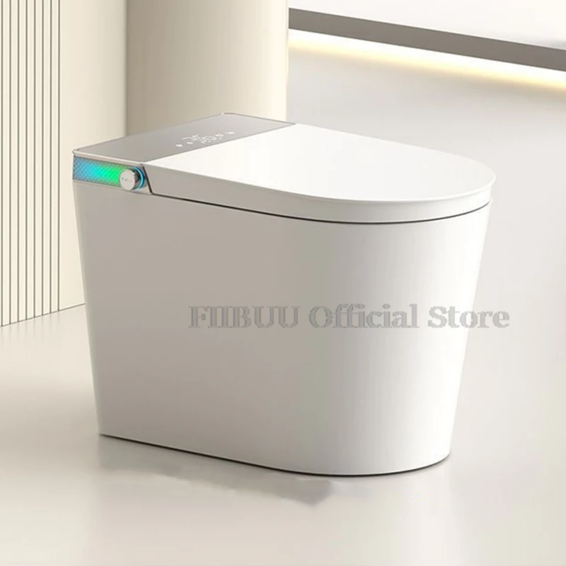 One-Piece-Elongated-Smart-Toilet-Bidet-Built-in-Water-Tank-No-Water ...