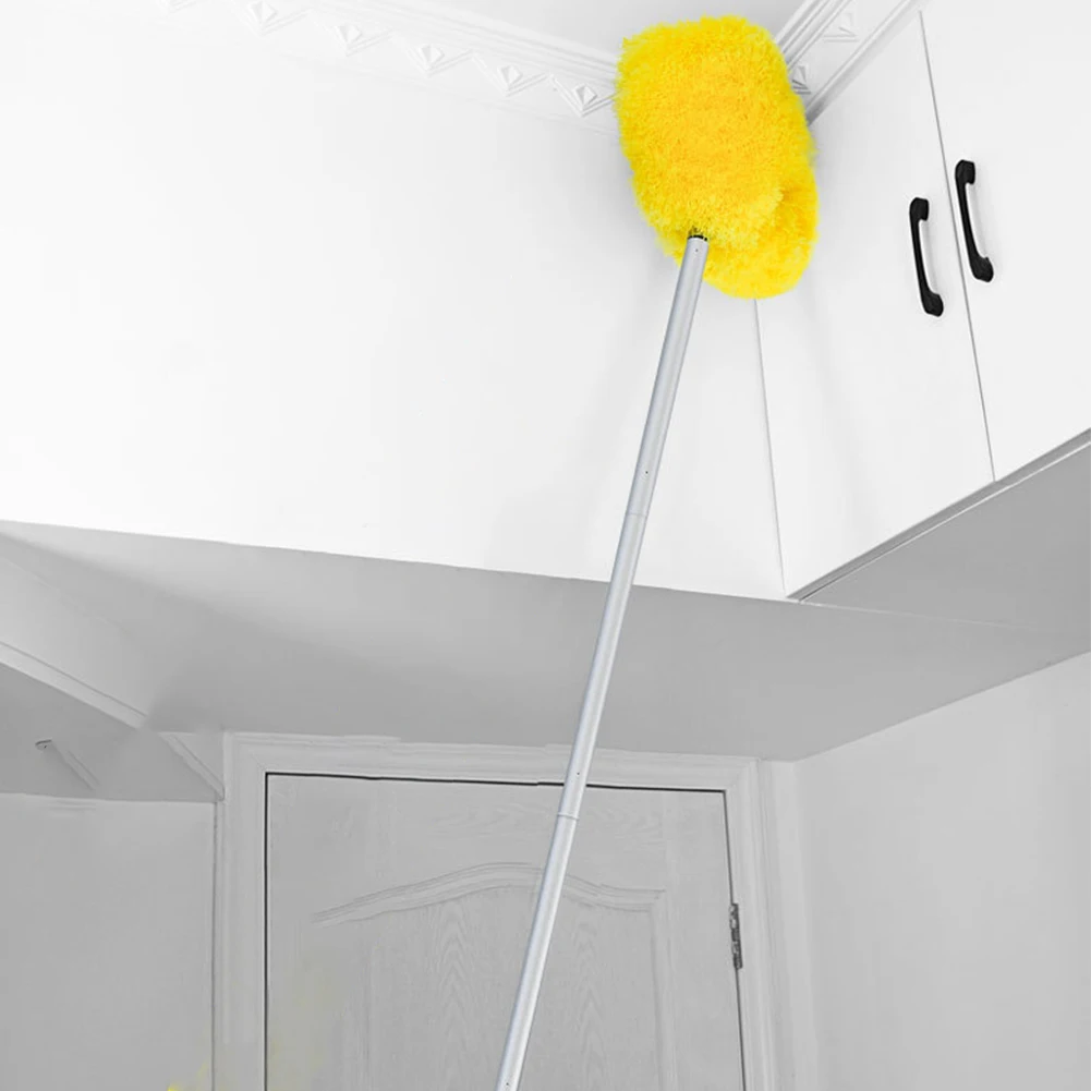 Static Microfiber Brush with Telescoping Extension Pole Ceiling Fan ...