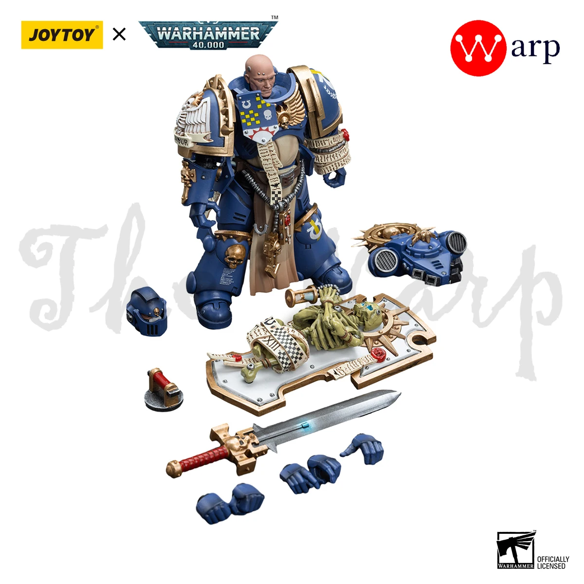JOYTOY Warhammer 40k 1/18 Action Figure Space Marine Ultramarines ...