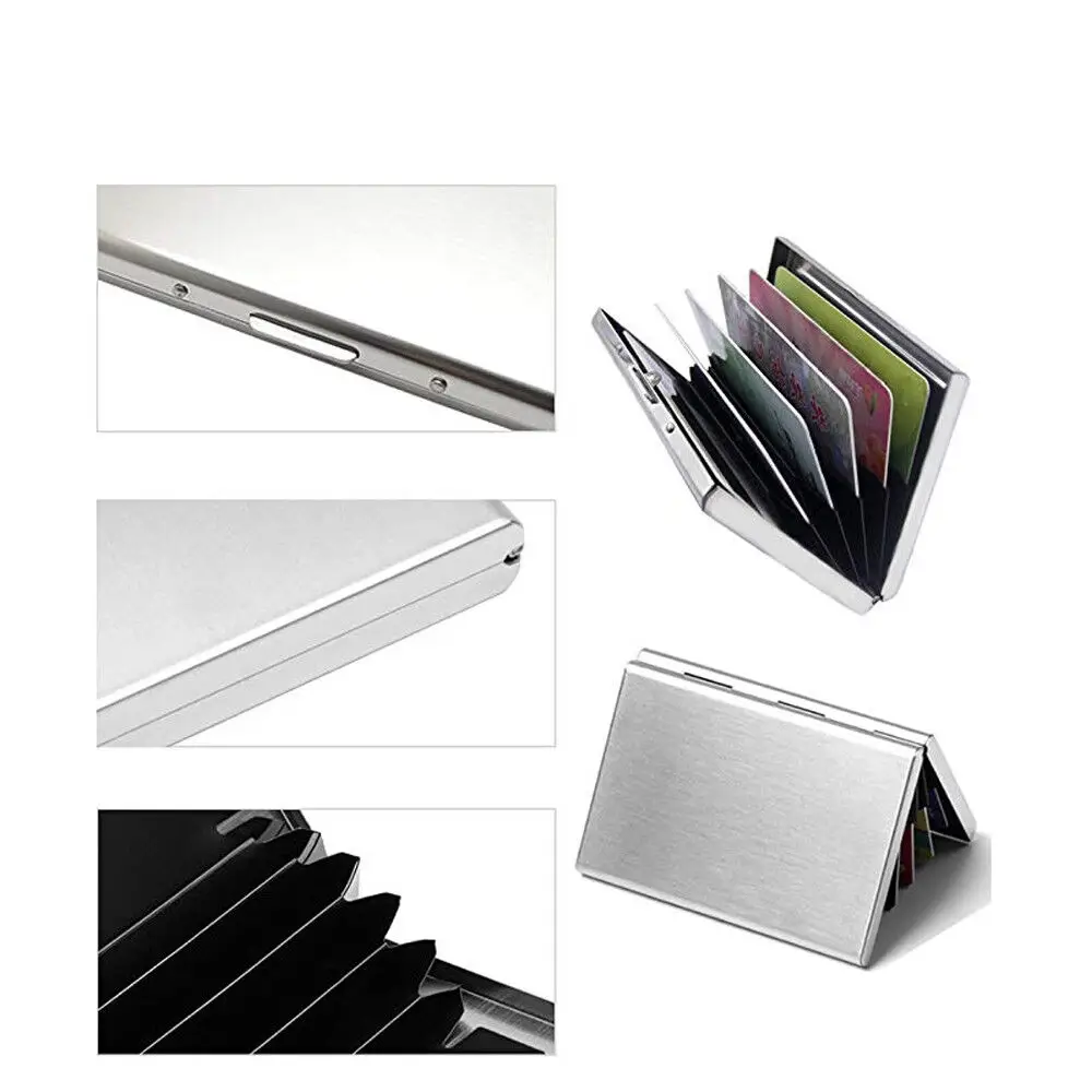 Creative-Aluminum-Alloy-Flip-Card-Case-Flip-Card-Holder-Metal-Card ...