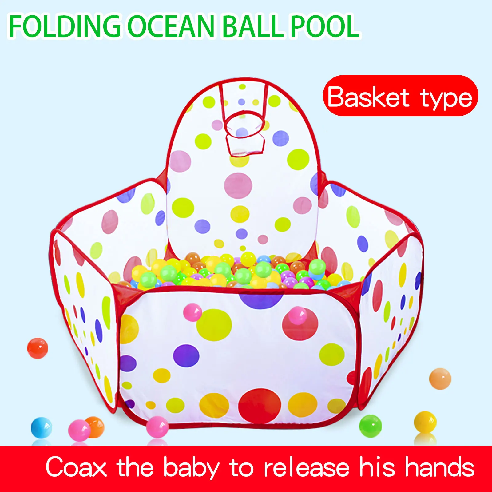 Children-s-ocean-ball-pool-with-basketball-basket-Bobo-pool-toy-0-9M ...