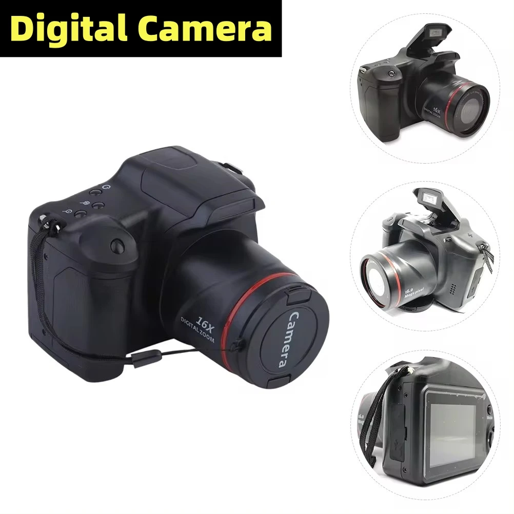 Digital-Camera-Portable-16X-Zoom-Video-Camcorder-Photography-Telephoto ...